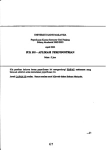 Welcome to Repository@USM - USM Research and Publication